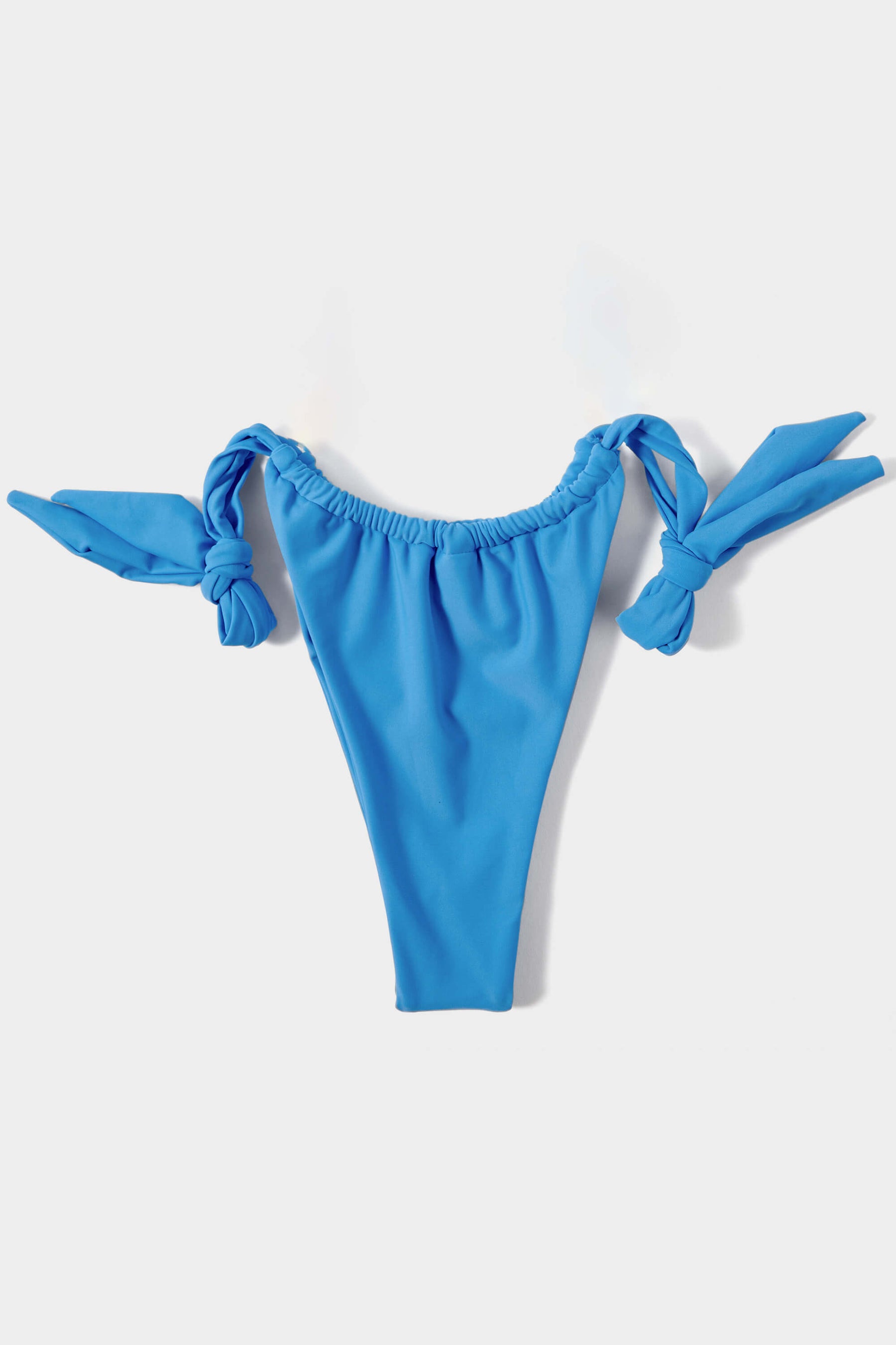 Side Tie Cheeky Bikini Bottom – Adjustable Coverage